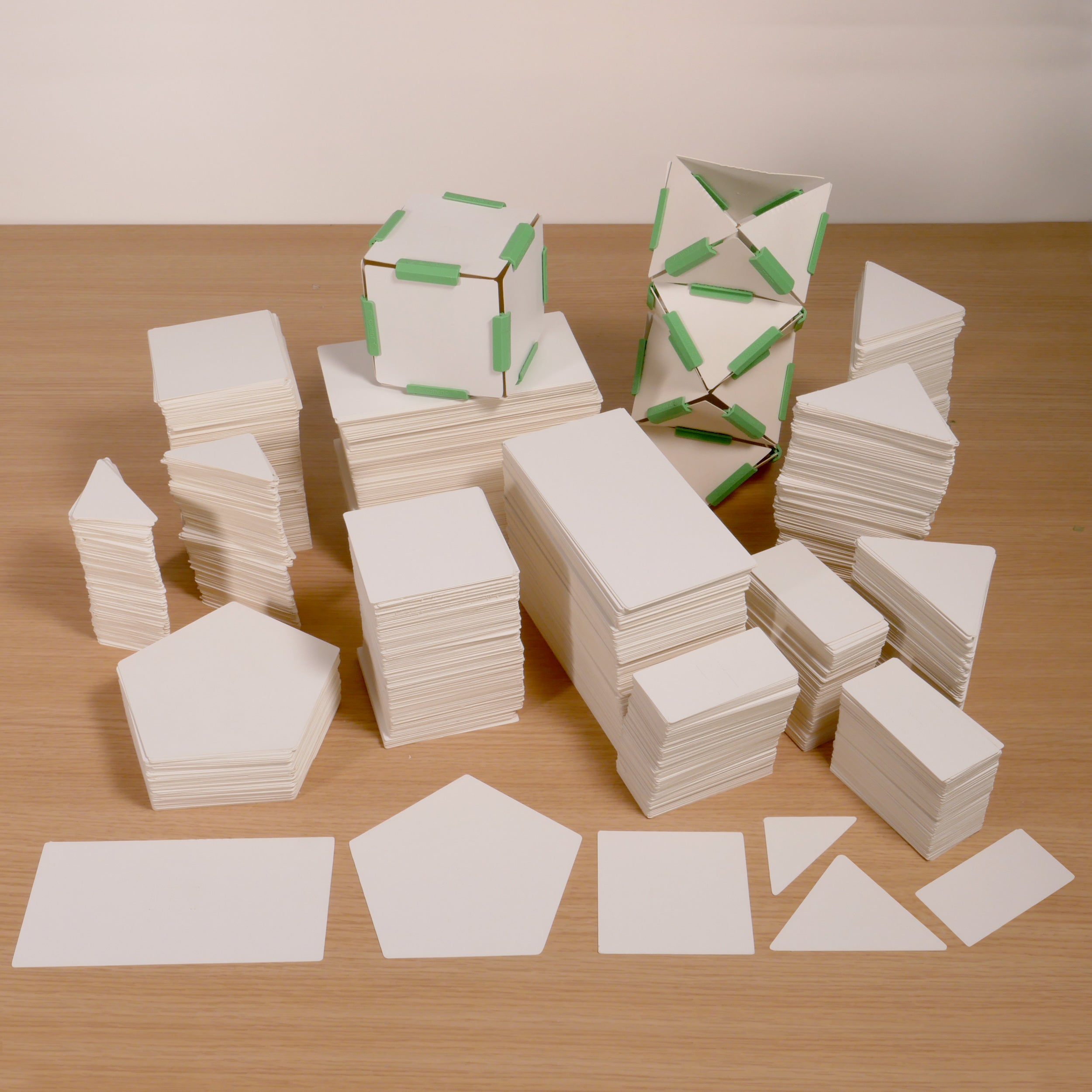 STEM BUILDER CARD SET - Pre-Cut Cardboard Shapes – planet-junko