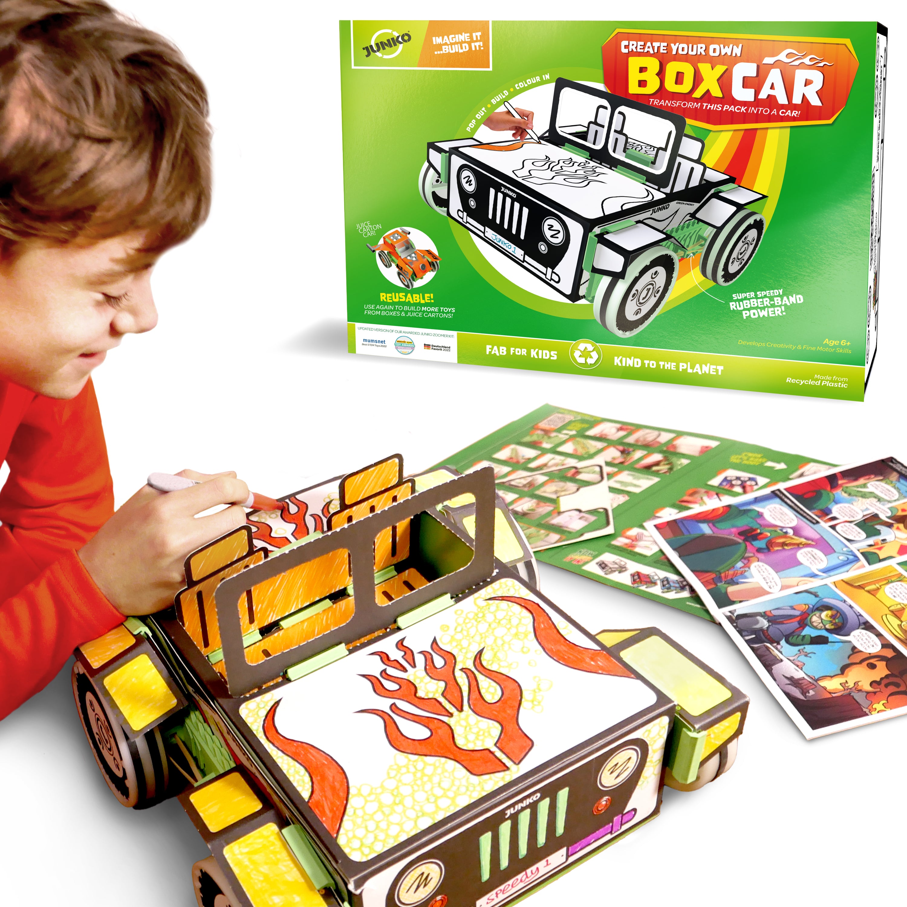 Create Your Own Box Car – planet-junko